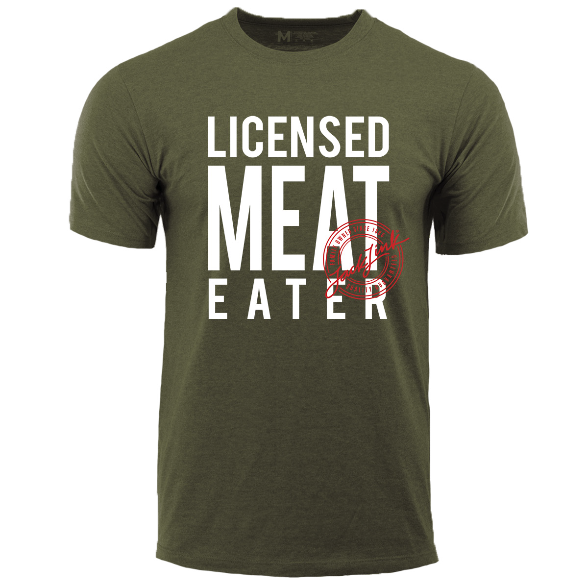Meat Eater Logo Carnotaurus Skull Sticker | Dinosaurs