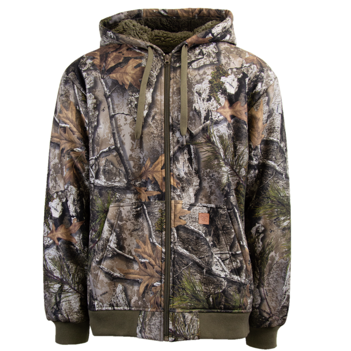 High Pile Fleece Hoodie with TrueTimber logo- Strata I TrueTimber – The ...
