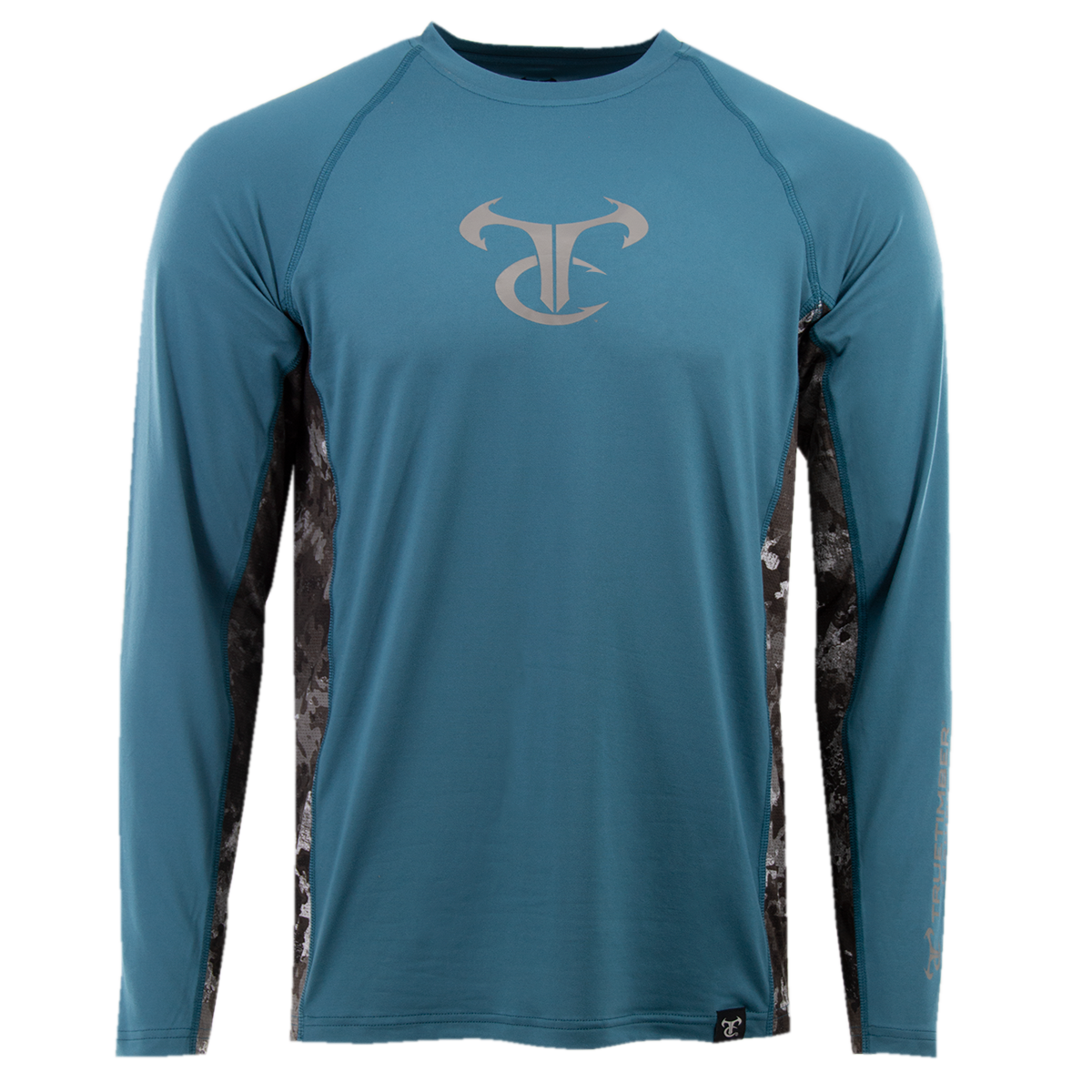 RipWater LS Crew - Mallard Blue/Midnight Camo – The Official TrueTimber ...