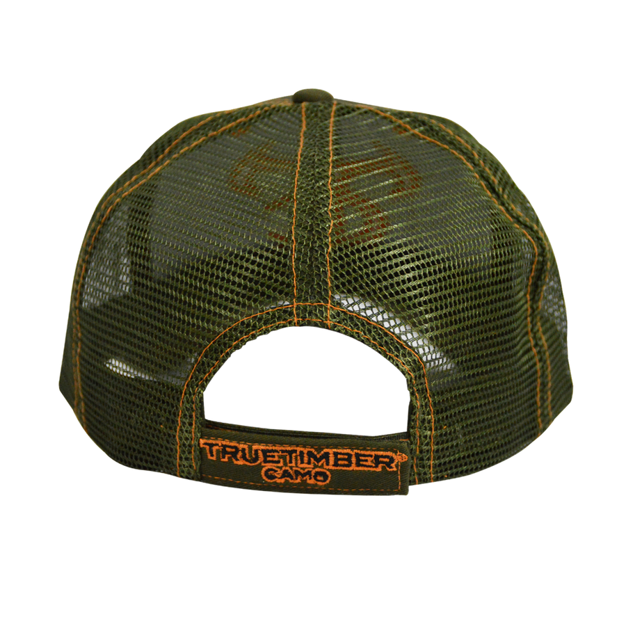 Logo Mesh Back Cap - OD Green/Orange 3D TTC Logo – The Official ...